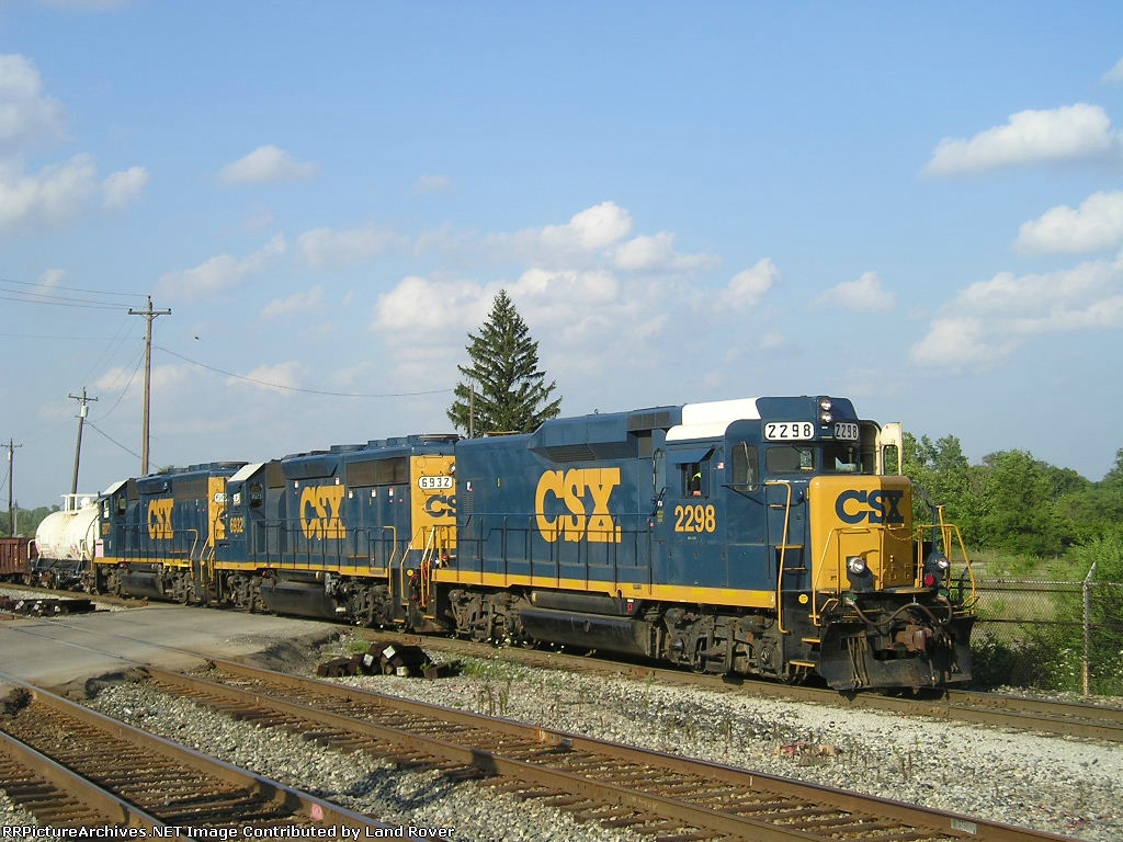 CSXT 2298 Yard Job